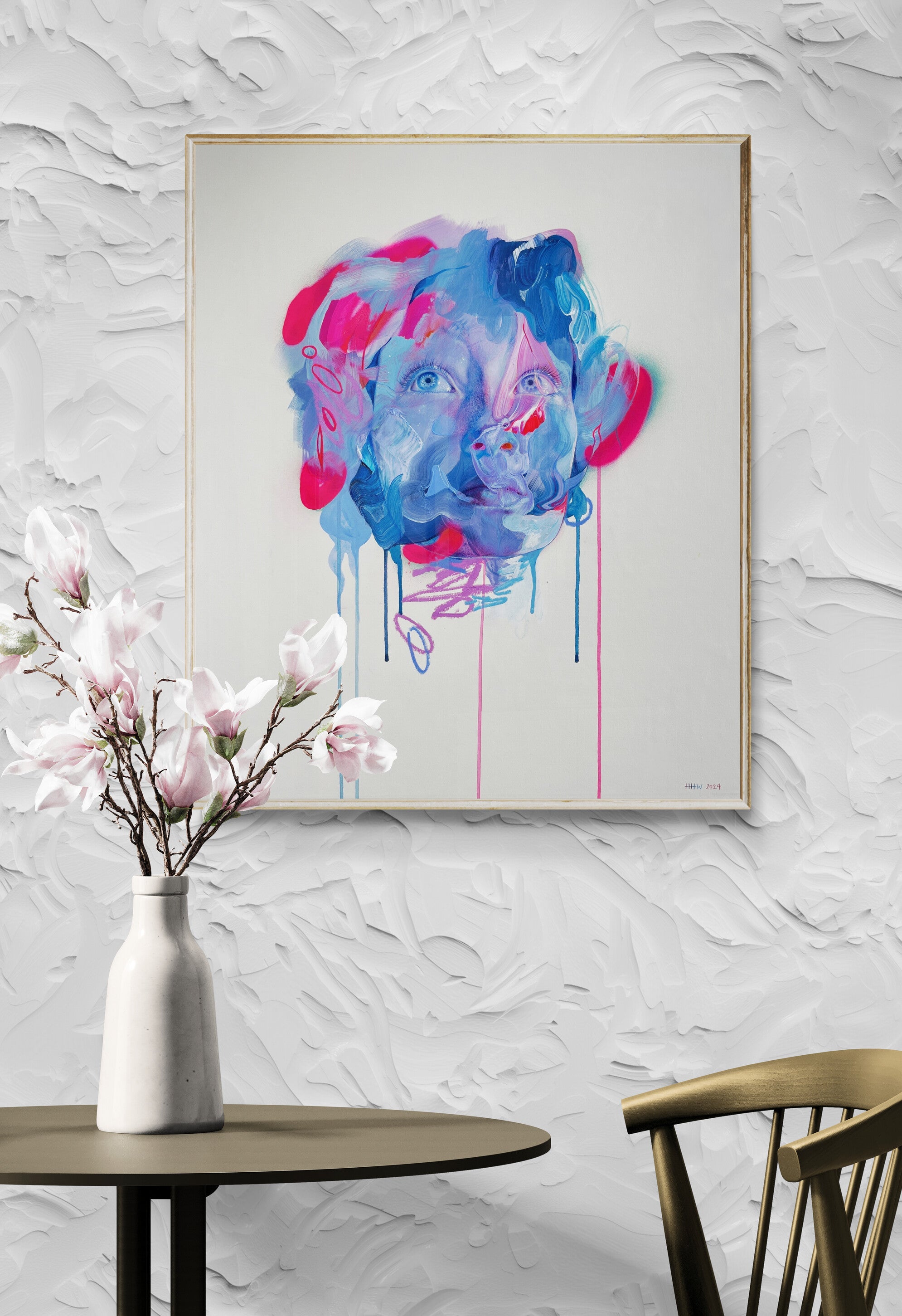 Humility, original acrylic painting – Hannah Webber