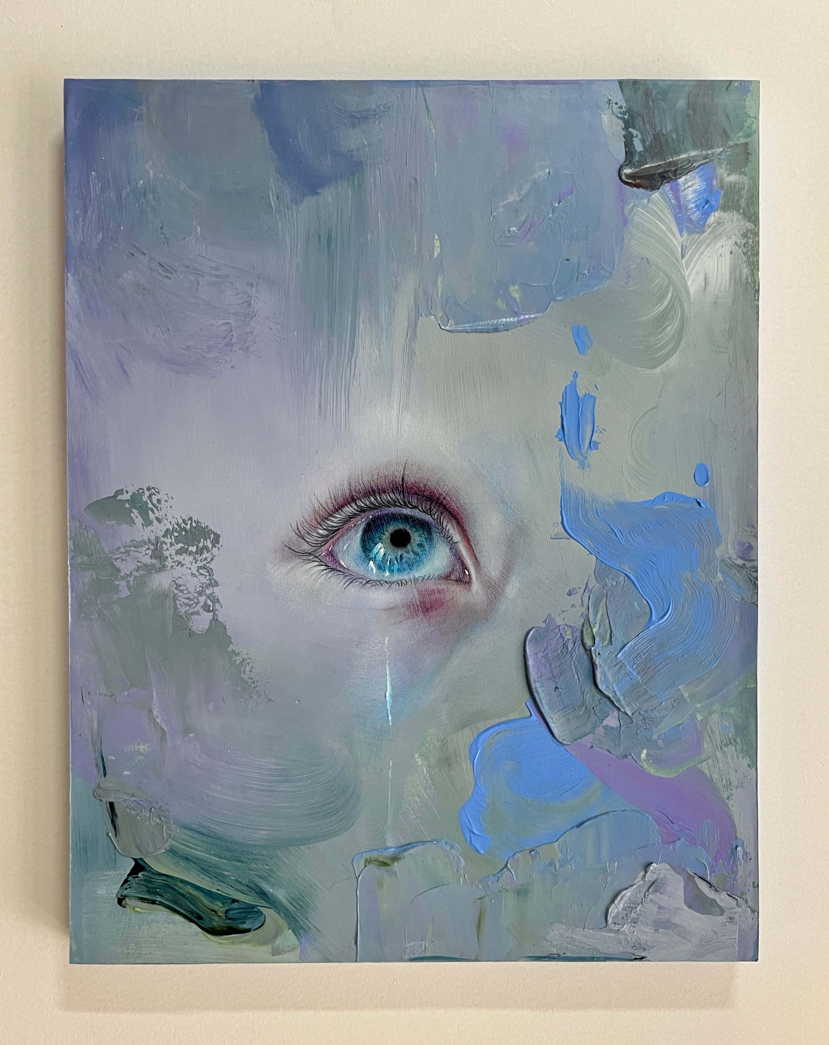 Perception VI (2022) small original acrylic painting, gallery wall art ...